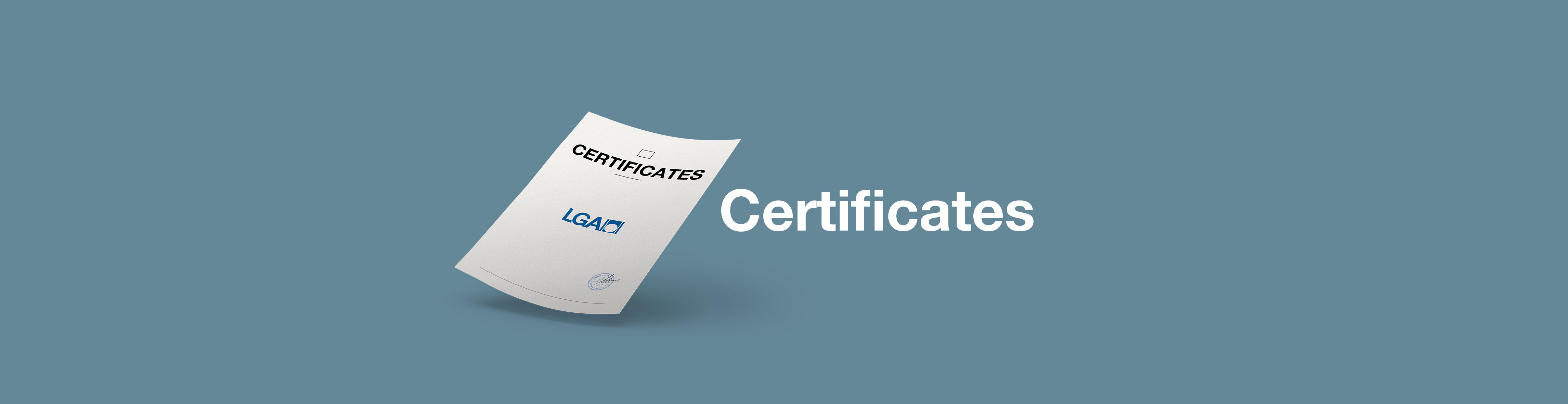 Certificates - RSP®