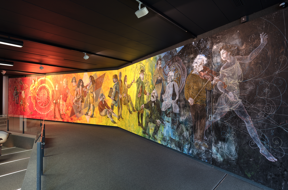 Ausstellung «Panta rhei»: Lernende der Fachklasse Grafik reagieren mit eigenen Werken auf Hans ...