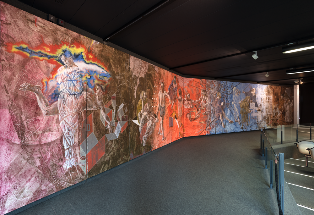 Ausstellung «Panta rhei»: Lernende der Fachklasse Grafik reagieren mit eigenen Werken auf Hans ...