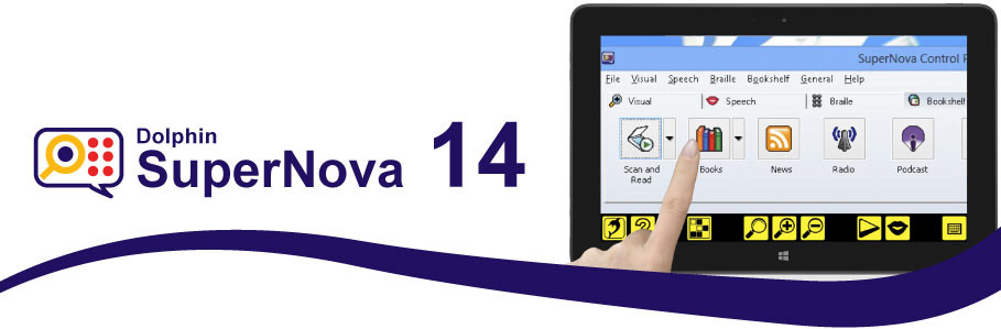 Dolphin SuperNova V.14 - Tehnični pripomočki in programska oprema za slepe, slabovidne in osebe ...