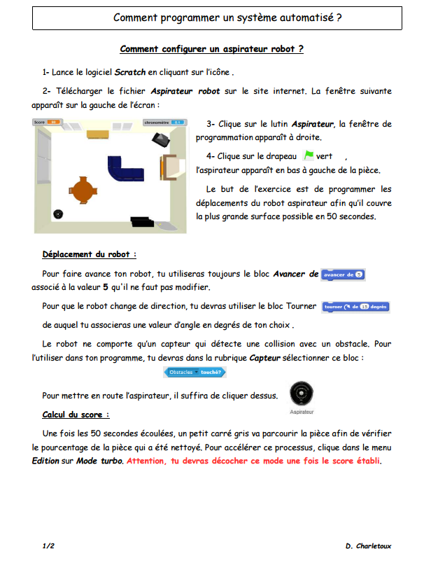 Comment programmer un système automatisé ? - Technologie cycle 4 ...