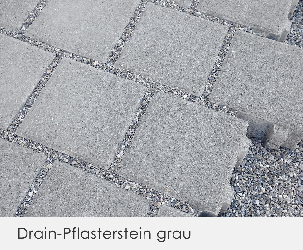 Drain-Pflasterstein - Betonsteinwerk Meyer Mauern