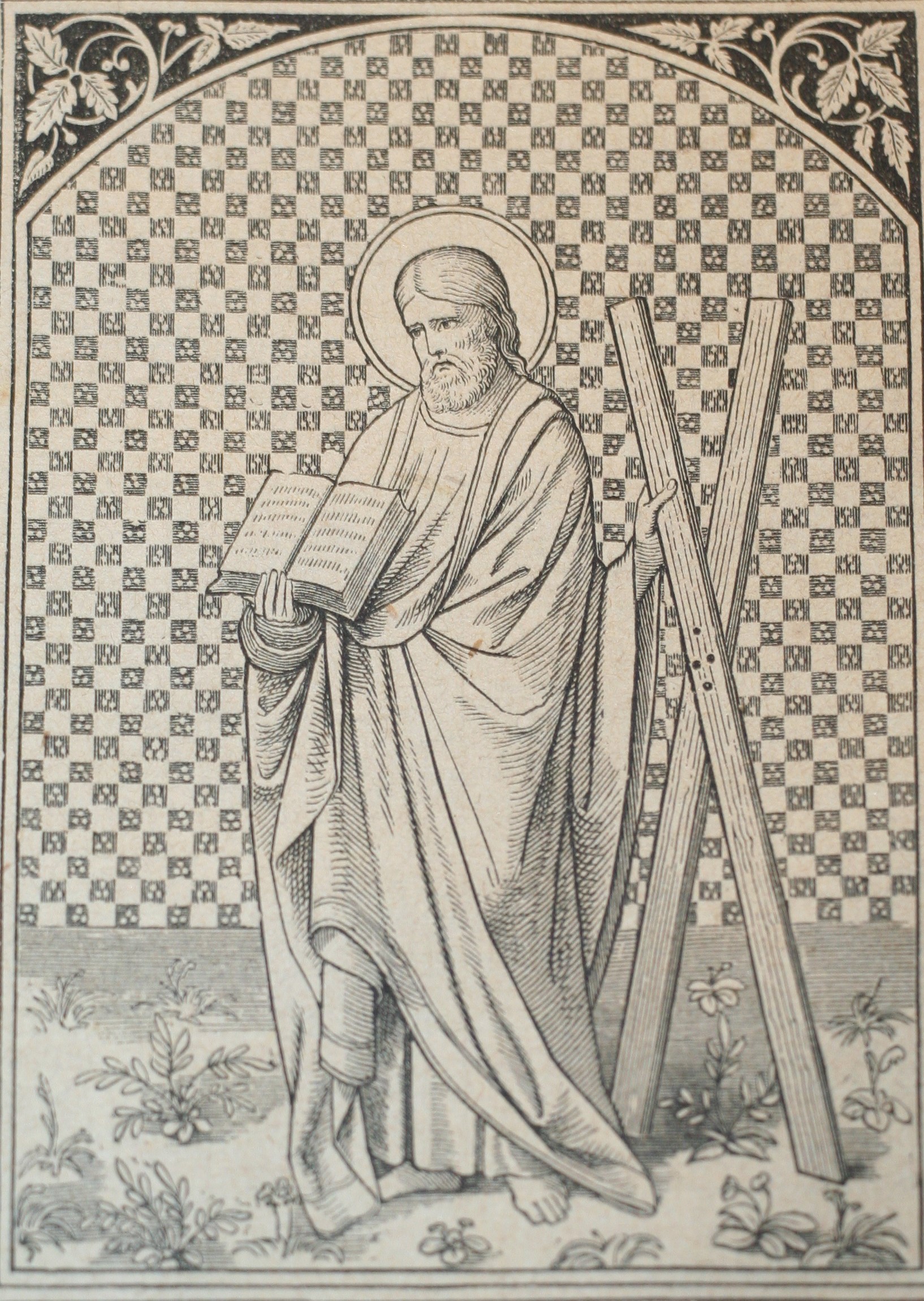 Andreas, Apostel - Heiligen-Legende - Die Heiligen und Seligen der Katholischen Kirche.