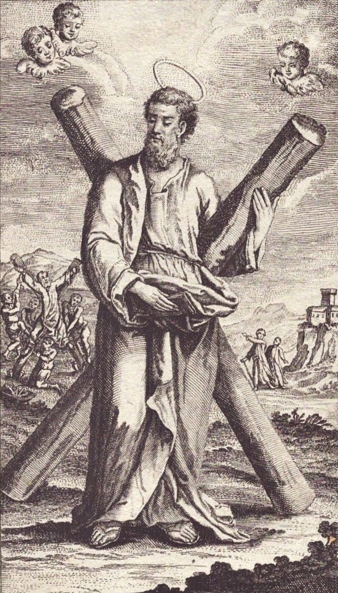 Andreas, Apostel - Heiligen-Legende - Die Heiligen und Seligen der Katholischen Kirche.