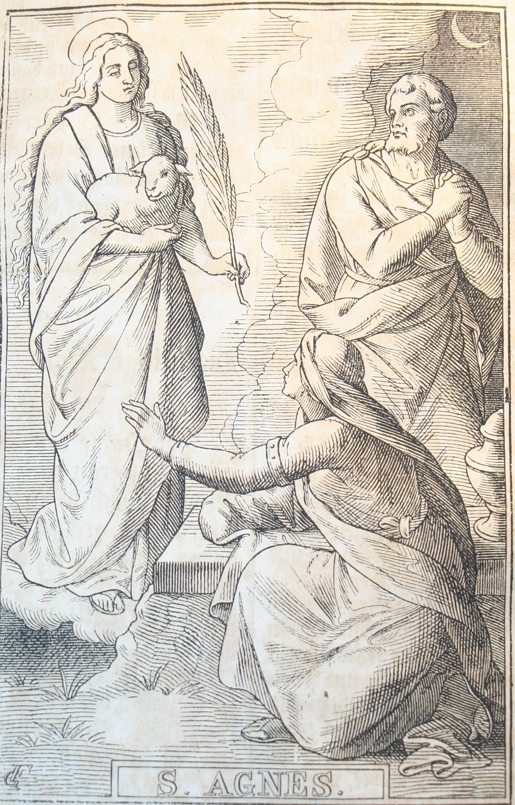 Agnes von Rom - Heiligen-Legende - Die Heiligen und Seligen der Katholischen Kirche.