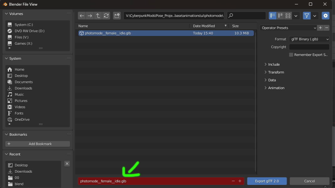 Custom Poses and Animations - xbaebsaes Webseite!