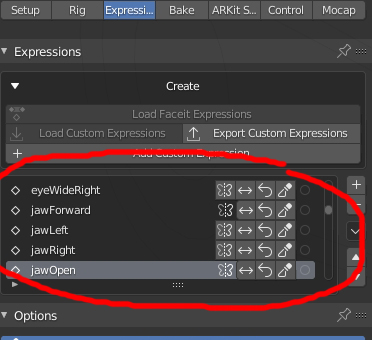 Setting up FaceIt for facial posing in Blender - xbaebsaes Webseite!