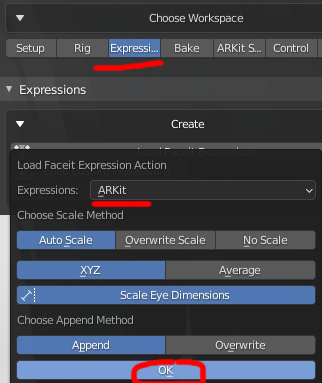 Setting up FaceIt for facial posing in Blender - xbaebsaes Webseite!