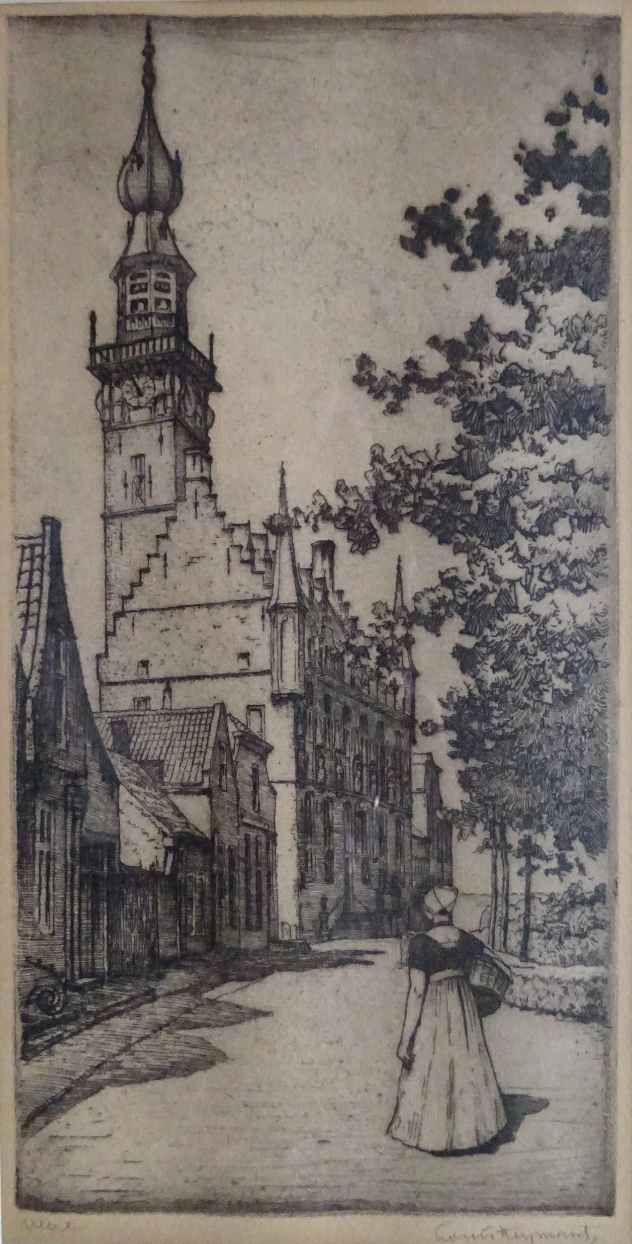Louis Heymans - Schilderijen. Kunst uit o.a. Veere in Zeeland.