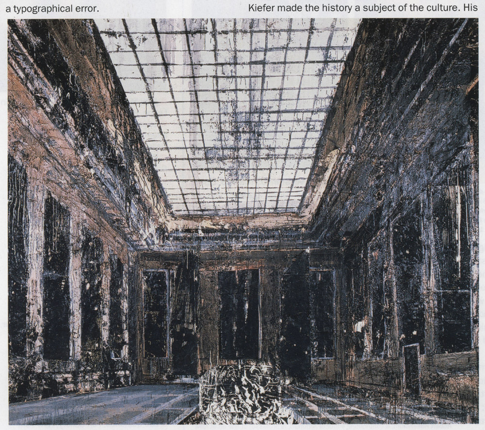 La perspective chez Kieffer: notes - Pascal Ordonneau