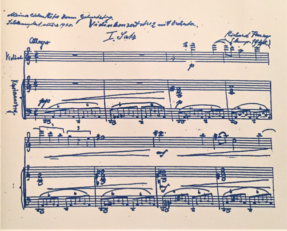 Richard Flury: Violin Concerto No 2 (1940) - unbekannte-violinkonzerte ...