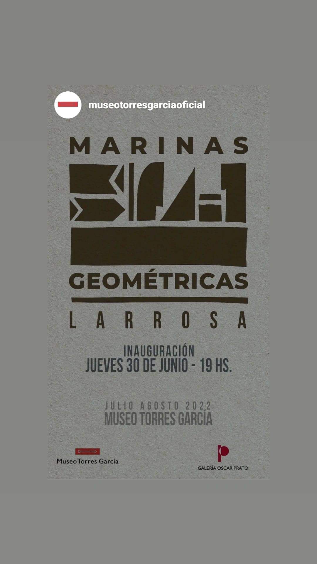 Museo Torres Garcia. Muestra Individual Marcelo Larrosa - Página web de arteabstractouruguayo