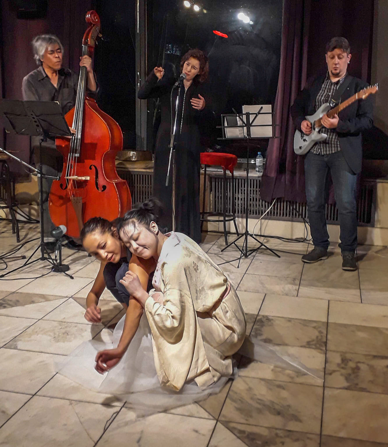 Trans-Steppe Road Project - JUN KAWASAKI Japanese composer/double bass player