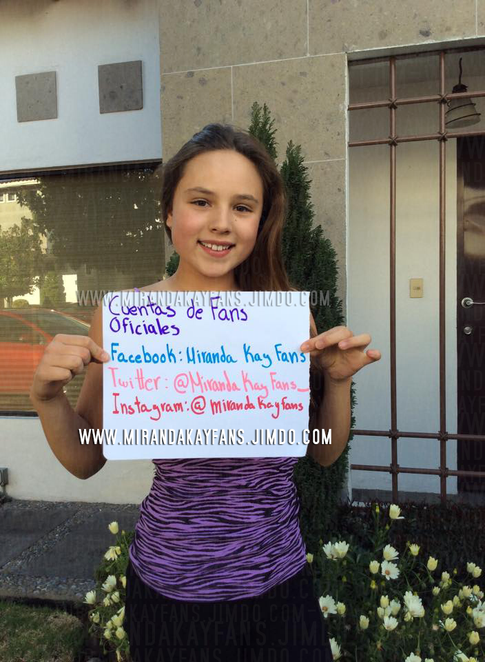 Inicio - Miranda Kay Fans