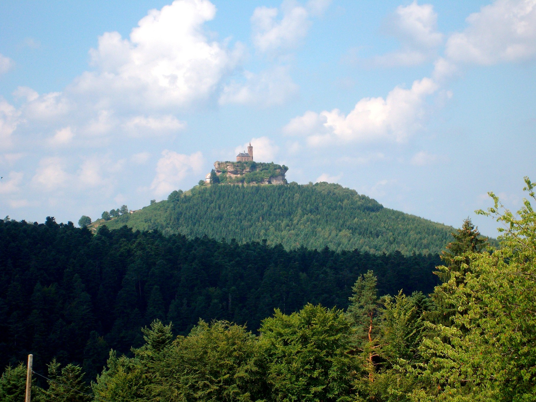 Rocher Saint Léon de DABO - Images des Vosges du Nord