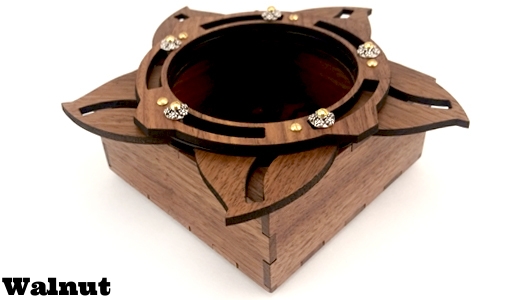 Dice and Ring Iris Boxes - paradoxpewter