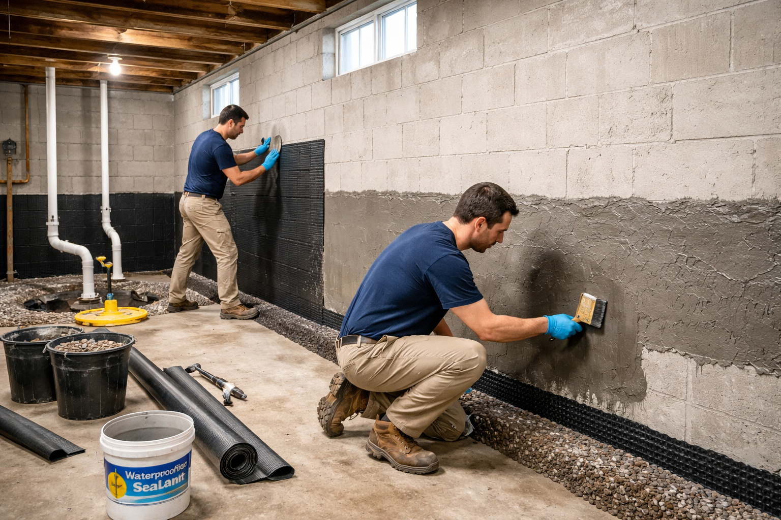 What Is the Difference Between Waterproofing a New Build vs. an ...