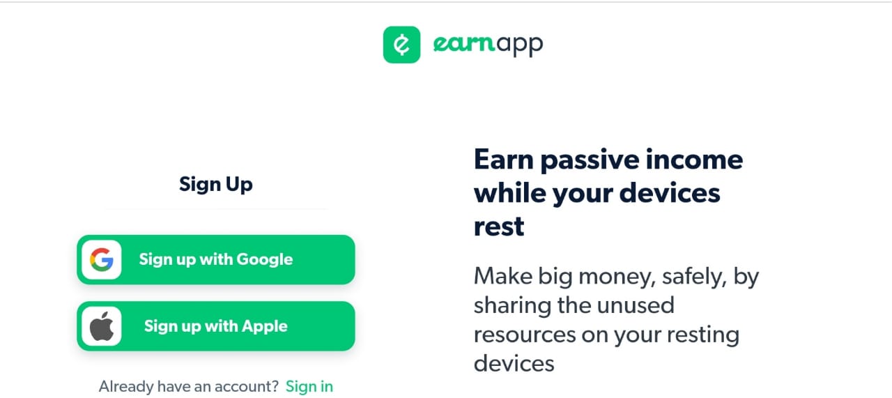 EarnApp: Monetize Your Unused Internet Bandwidth and Earn Money - a2zonlinemoney