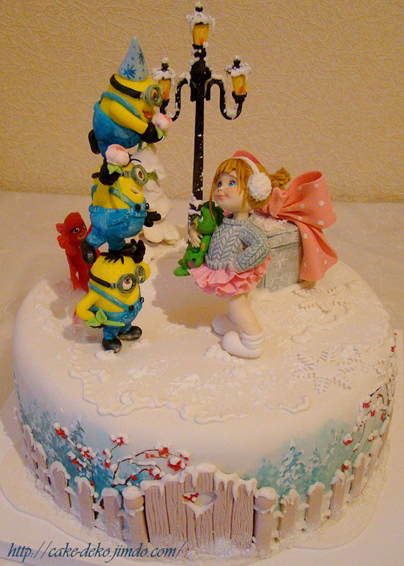 Эксклюзивные торты пряники Донецк Торез Снежное - cake-deko