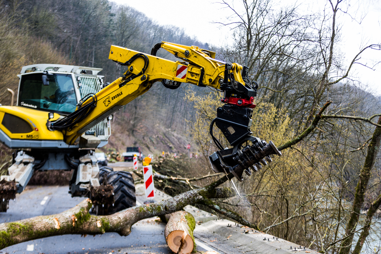 Galerie | Überall im Einsatz - Andreas Eberle Schreitbaggerarbeiten