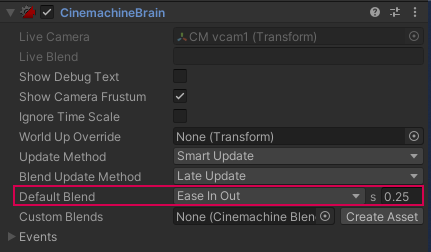 【Unity】カメラをAnimatorで制御する - ARTS GRAFFITI