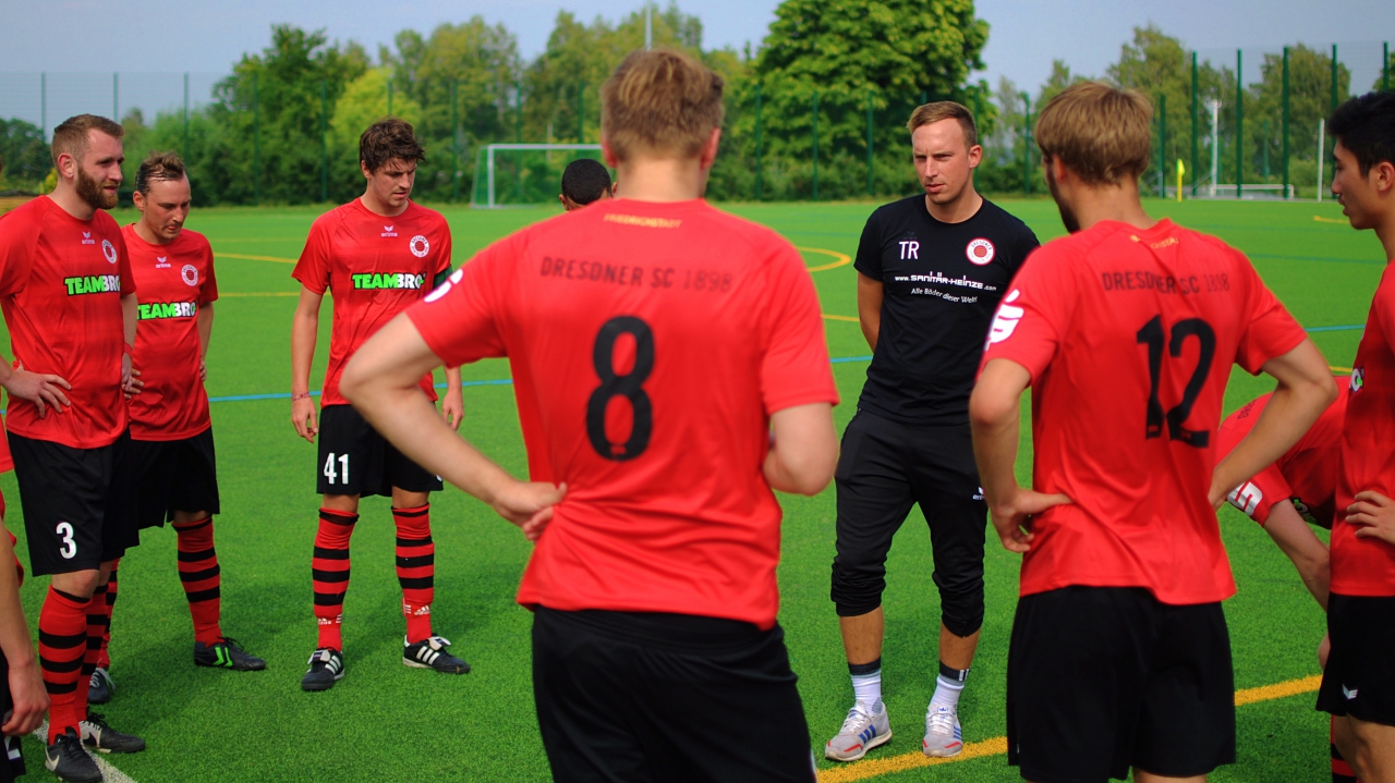 Testspiel: Zuger SV - Dresdner SC 1898 - 1:8 (1:3) - hasta la victoria ...