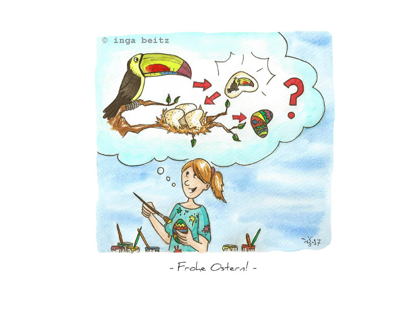 cartoons/illustrations - inga beitz