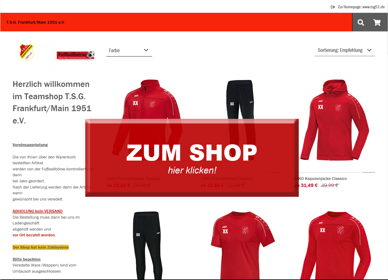 51er SHOP - TSG 51 Frankfurt e.V.
