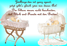 Gratulation zur Geburt - Grusskartenwelt