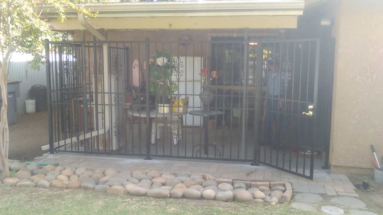 Porch Enclosures - Condoor Security Wrought Iron Works
