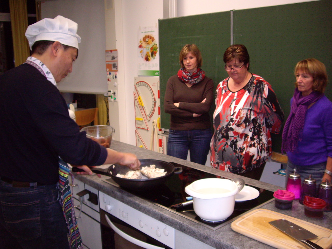 Kochkurs bei VHS - chinakochens Webseite!