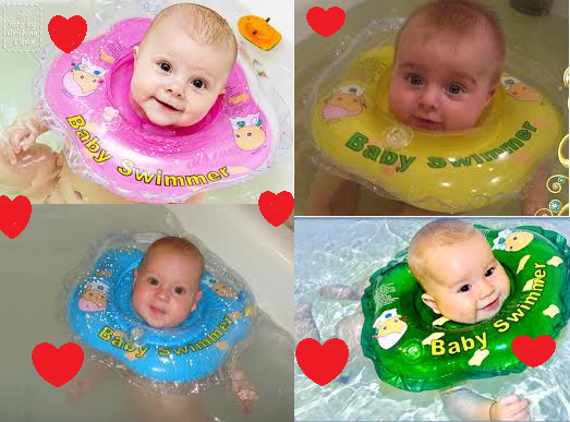 Schwimmreifen Schwimmring für Baby schwimmhilfe baby - BabySwimmer Hals ...