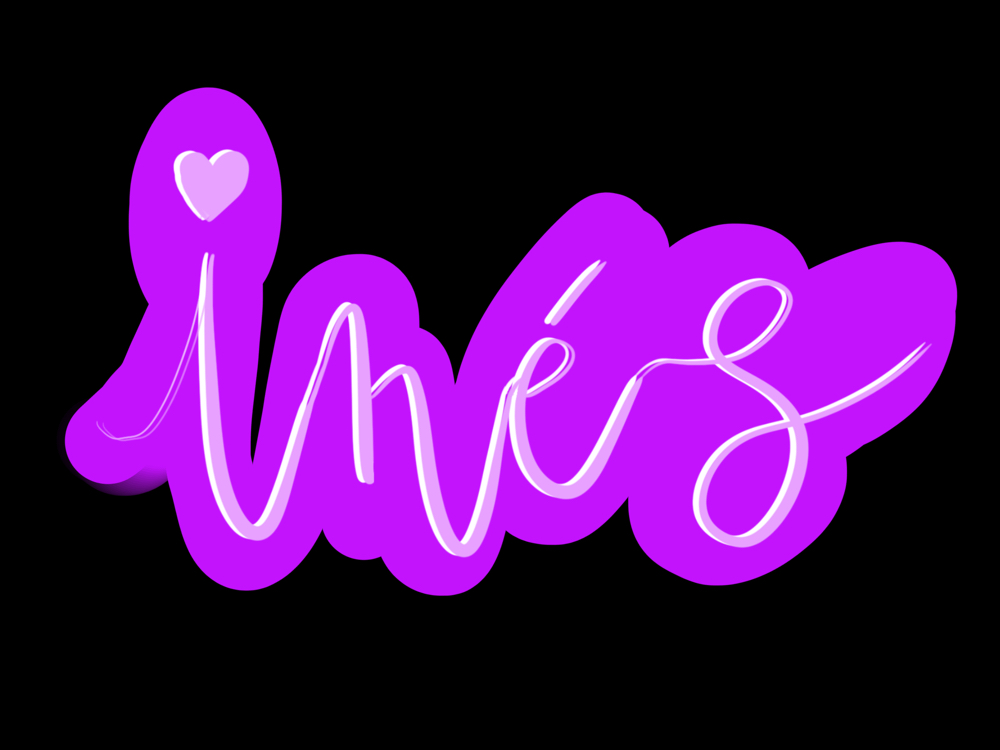 Names in lettering - Página web de jisdraws