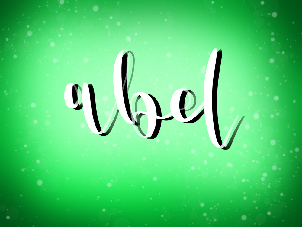 Names in lettering - Página web de jisdraws