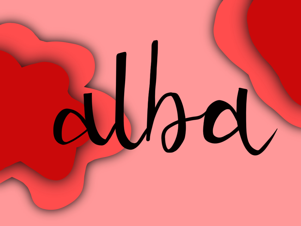 Names in lettering - Página web de jisdraws