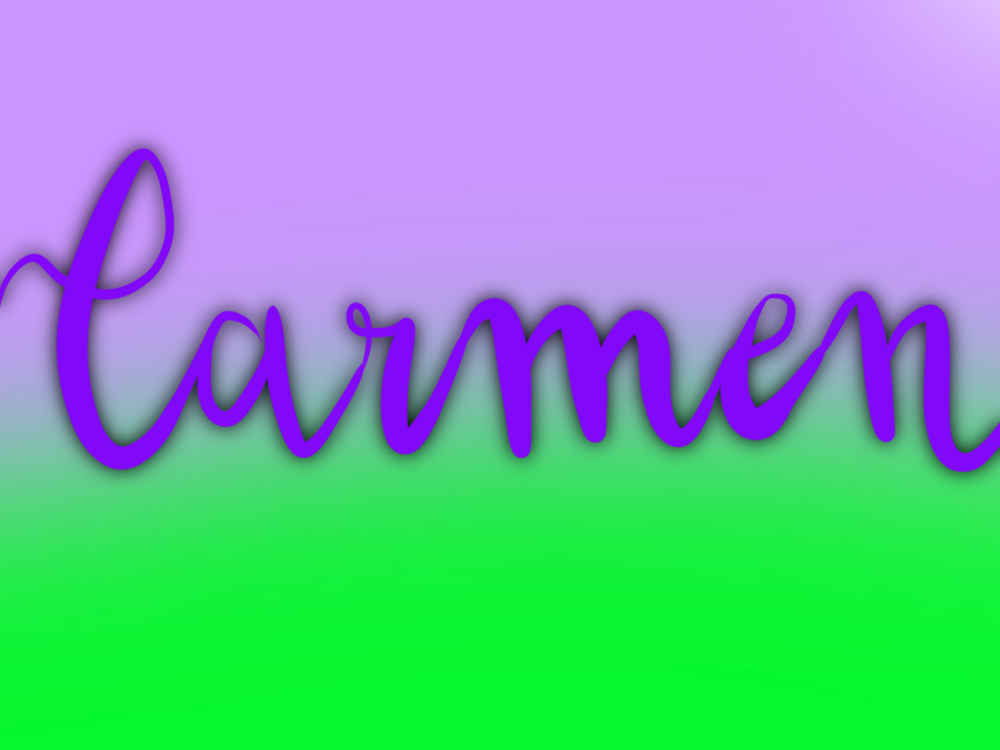 Names in lettering - Página web de jisdraws