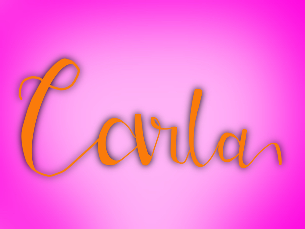 Names in lettering - Página web de jisdraws