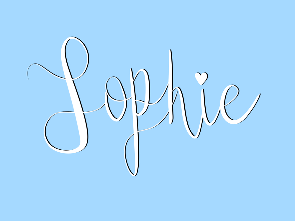 Names in lettering - Página web de jisdraws