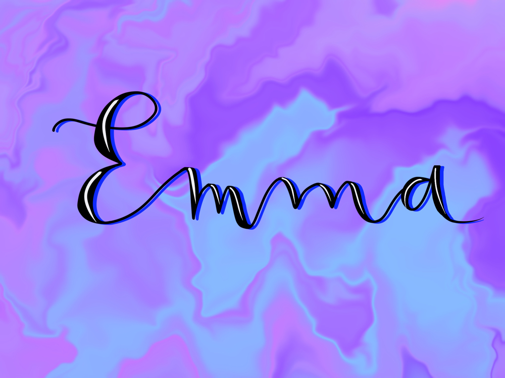 Names in lettering - Página web de jisdraws