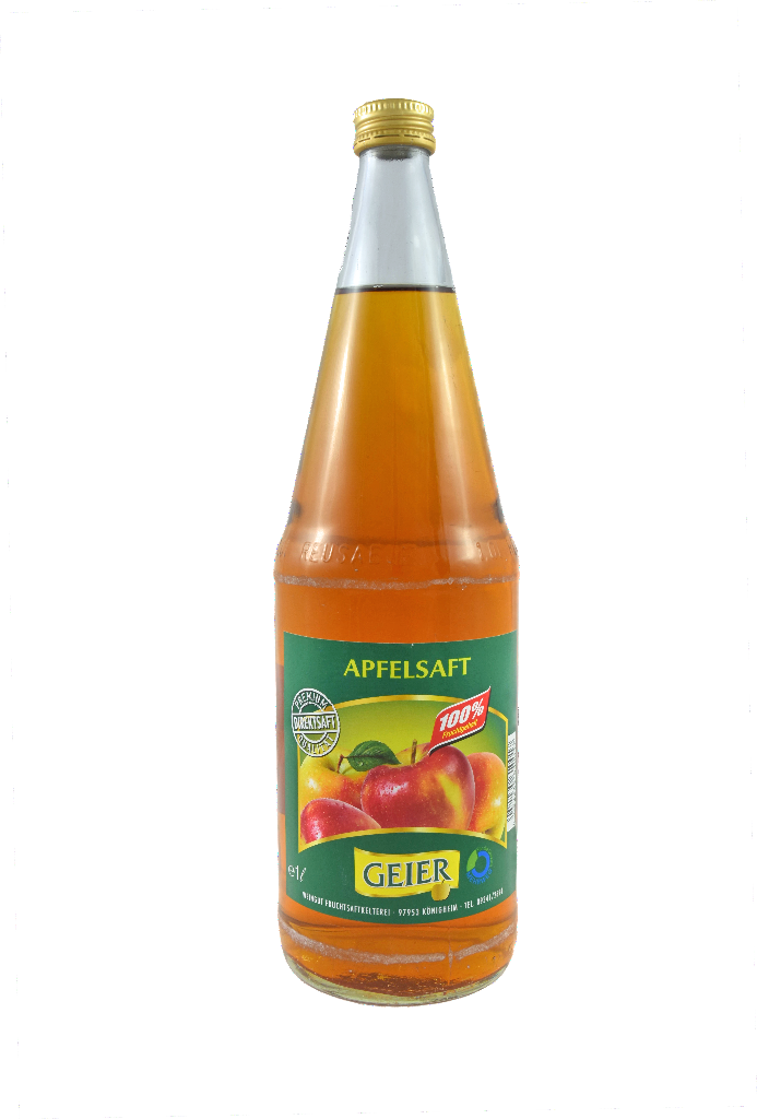 Obstsäfte - Webseite Weingut Geier