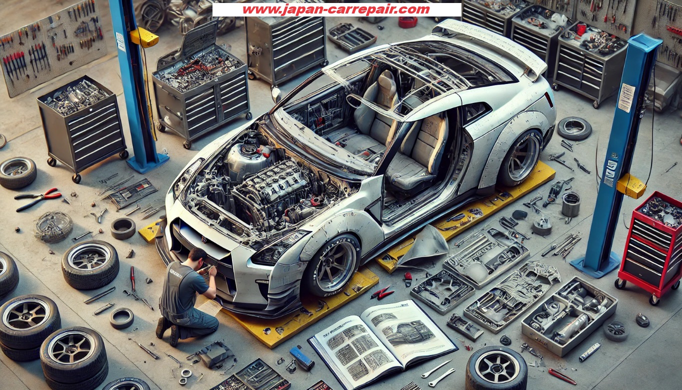Nissan GT-R R35 Body Repair Manual - Free Download