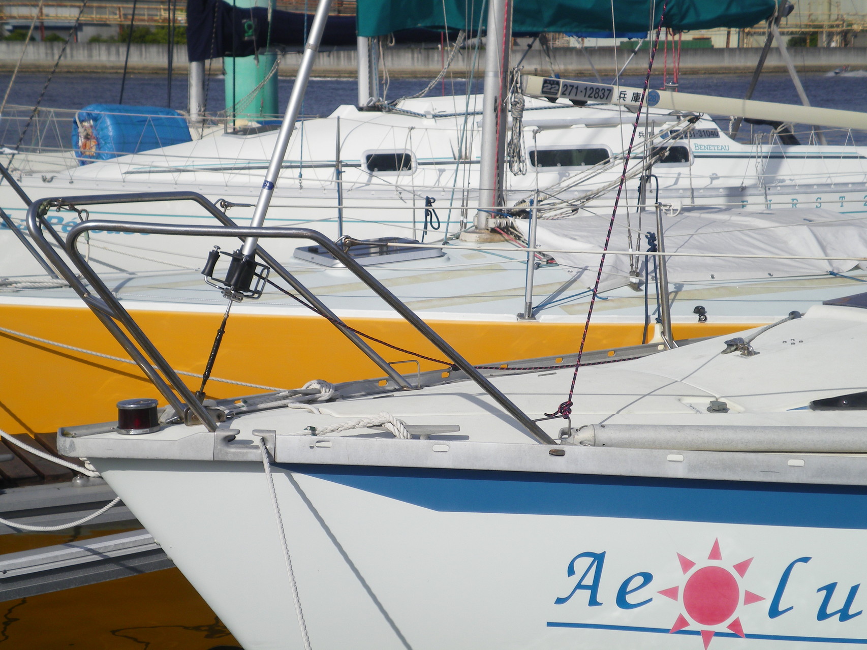 遂に念願のジブファーラー取付けました！ - ハーイ ヨットクラブ