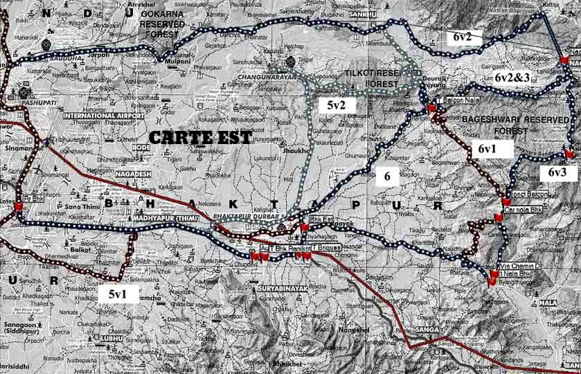 VTT à Katmandou: cartes, GPS et conseils - sahibvoyageur: PCT, trekking ...