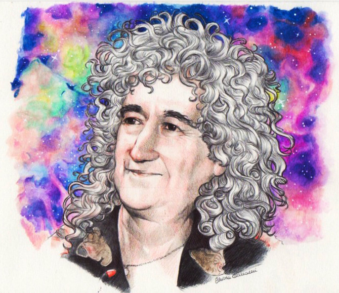 My huge passion: Brian May - Chiara Tomaini