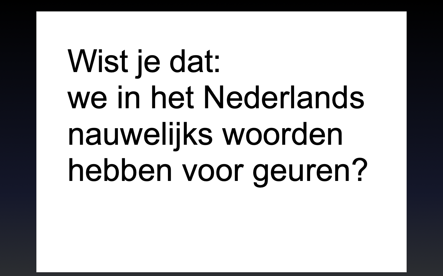 Screenen - De website van meerovermeertaligheid!