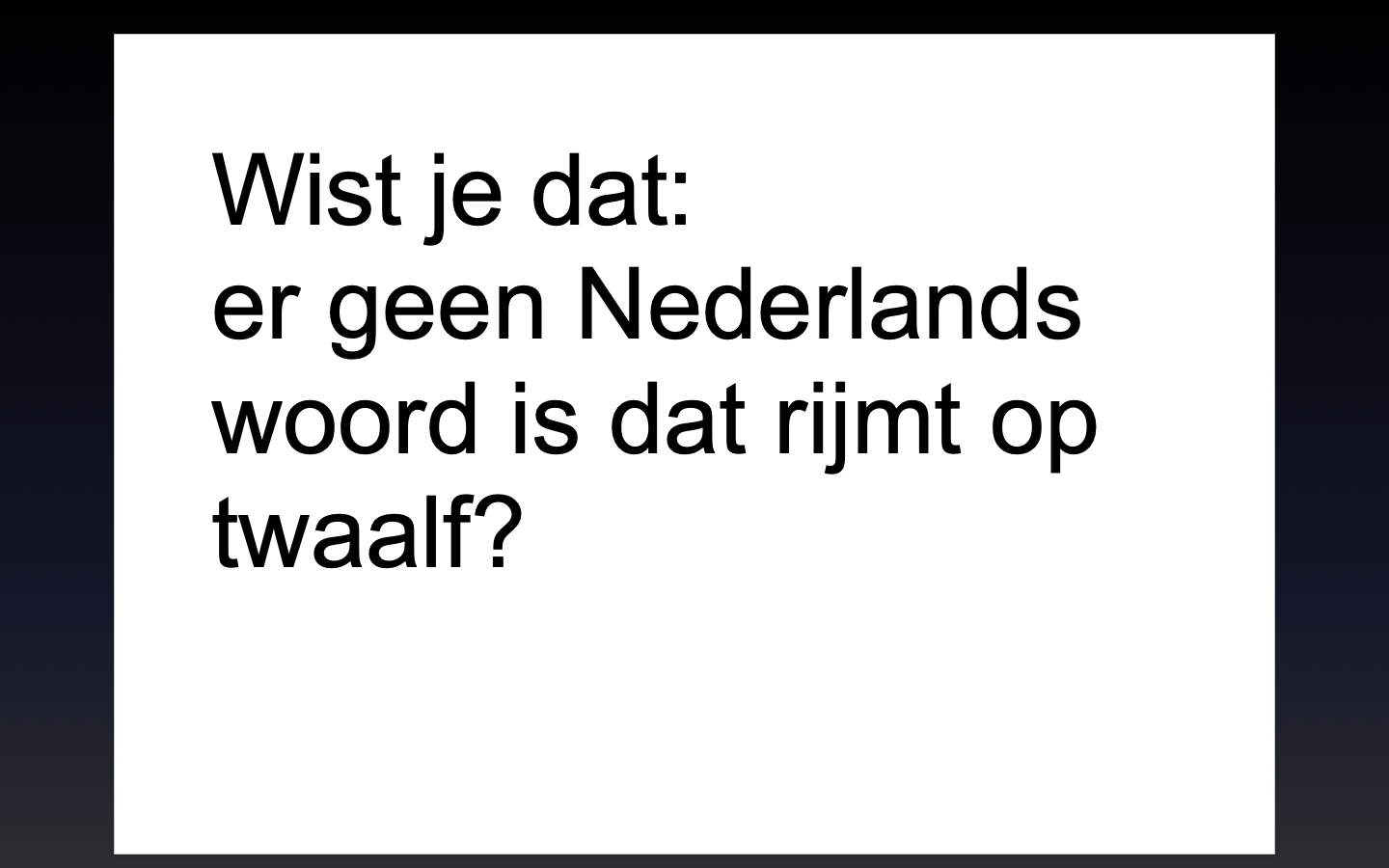 Screenen - De website van meerovermeertaligheid!