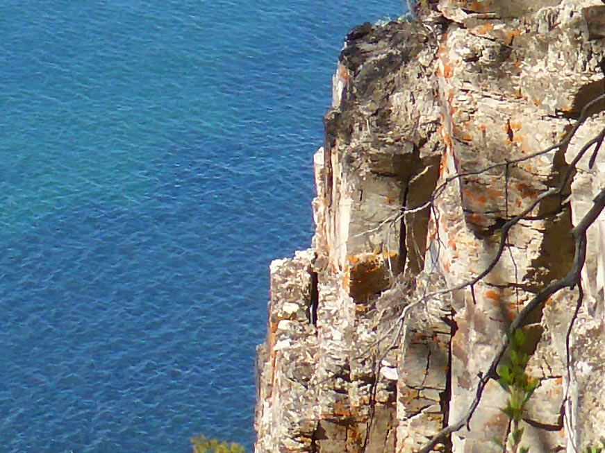 Walking the Alum Cliffs track - The Journey and the Destination