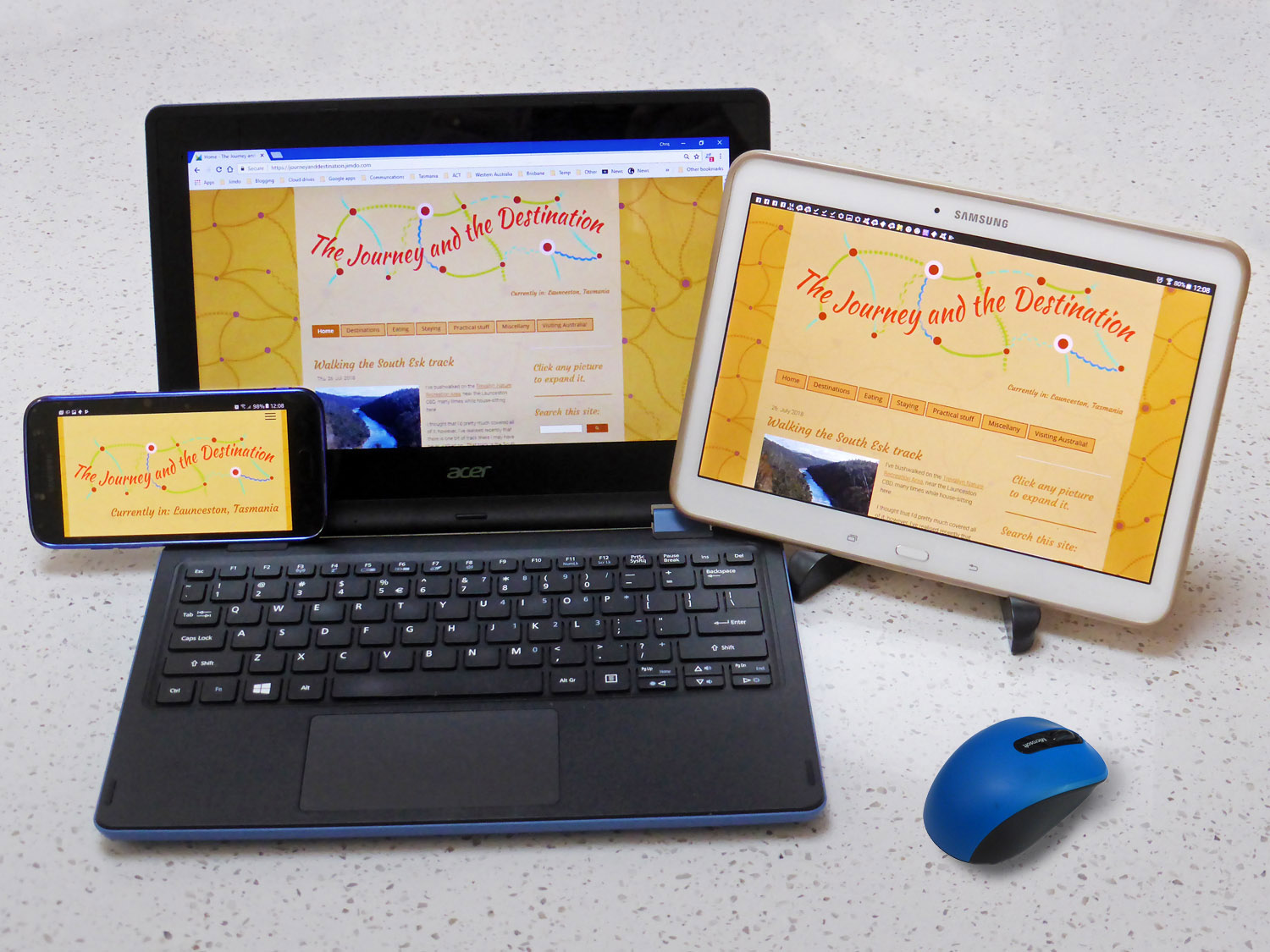 Accessing the Internet while travelling - The Journey and the Destination