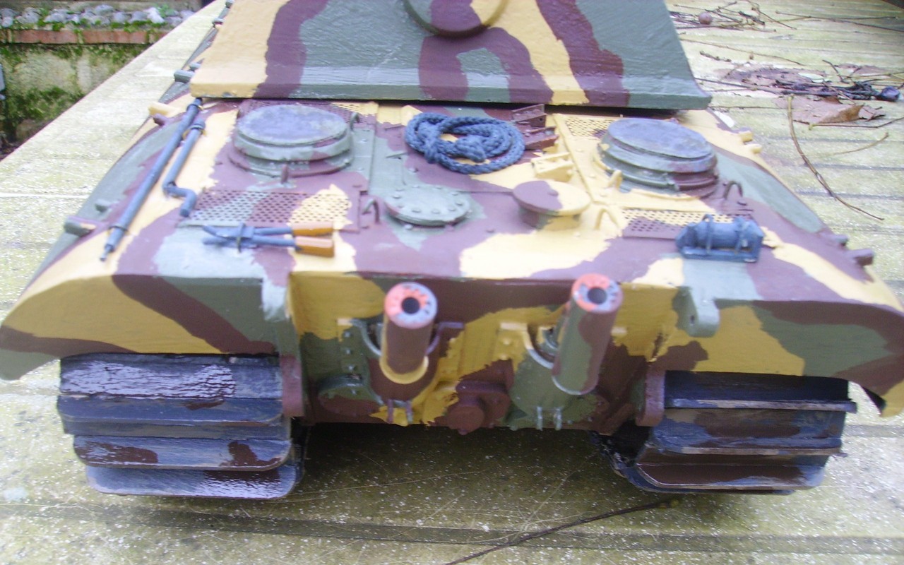 CHAR SUPER-LOURD TYPE E100 " Tourelle KRUPP " - Site Jimdo de 89dius!