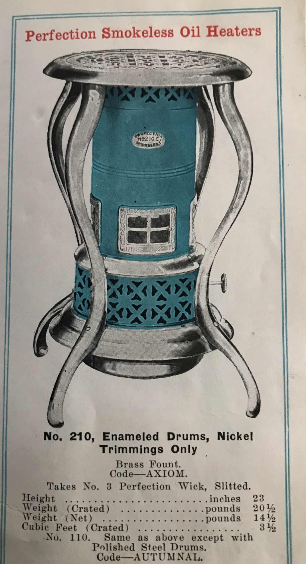 CATALOGS & IDENTIFICATION - perfectionheaters